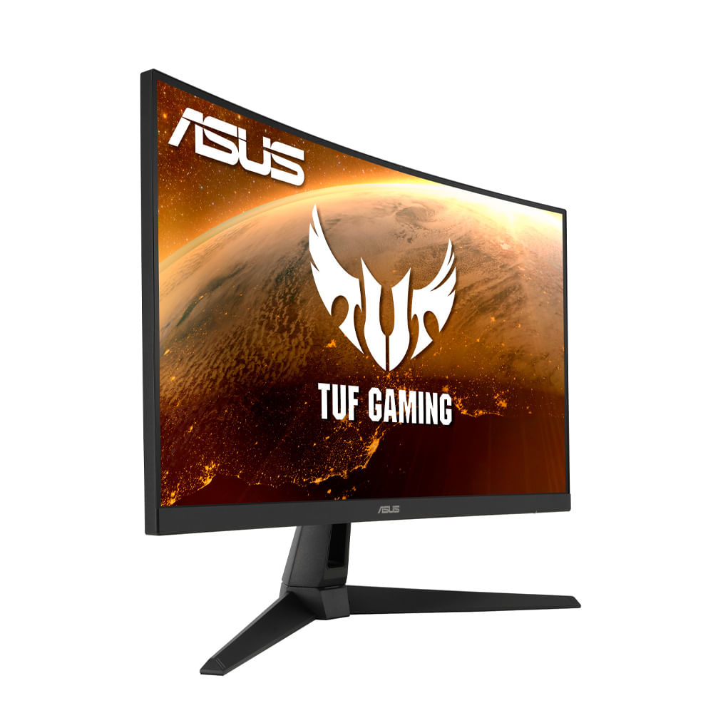 Monitor Gamer Curvo Asus Tuf Gaming Vg27Vh1B Led 27" Full Hd Widescreen ...